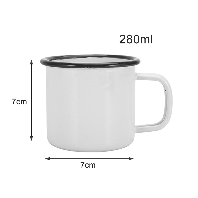 1000 ml Enamel Campfire Cup – BillBoard Drinkware